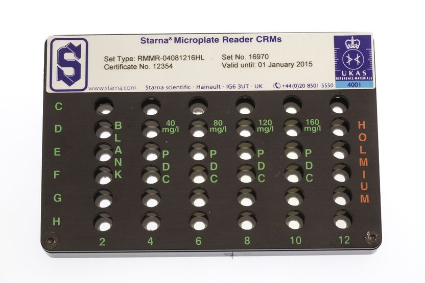 Certified Reference Materials UV-Vis-NIR spectroscopy